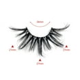 False Eyelashes Lashes Pack 7 Pairs 8d Dramatic Eyelashes Wispy Cat Eye