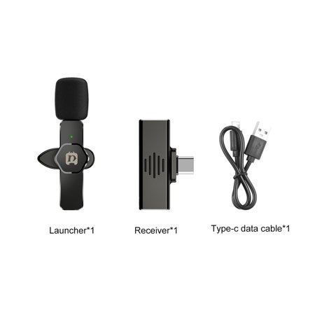 Computer Microphone Live Streaming Vlogging Video Chatting Clip-on ...