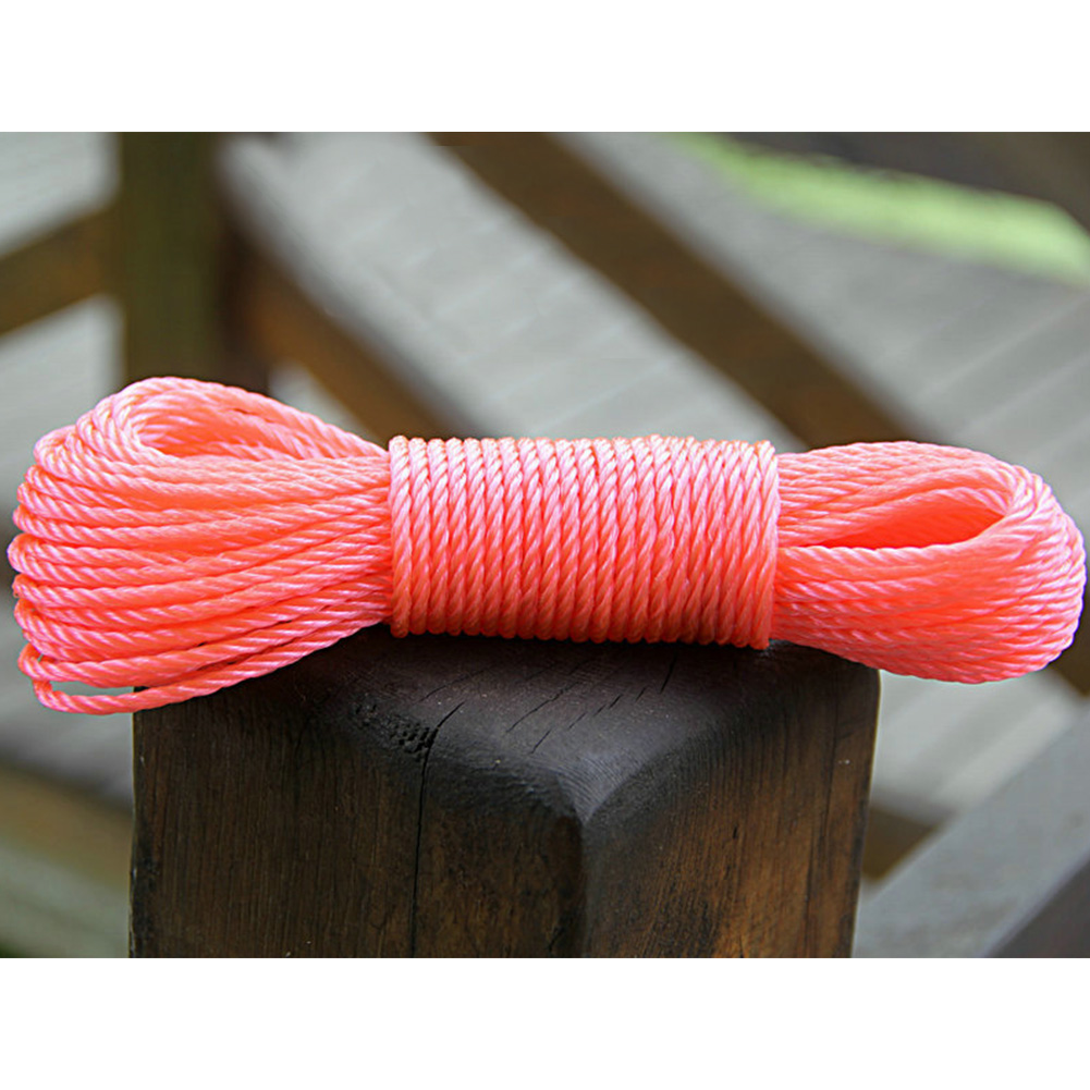 BeesClover 10m/20m Colored Nylon Rope Climbing Traction Tying Shade Net ...