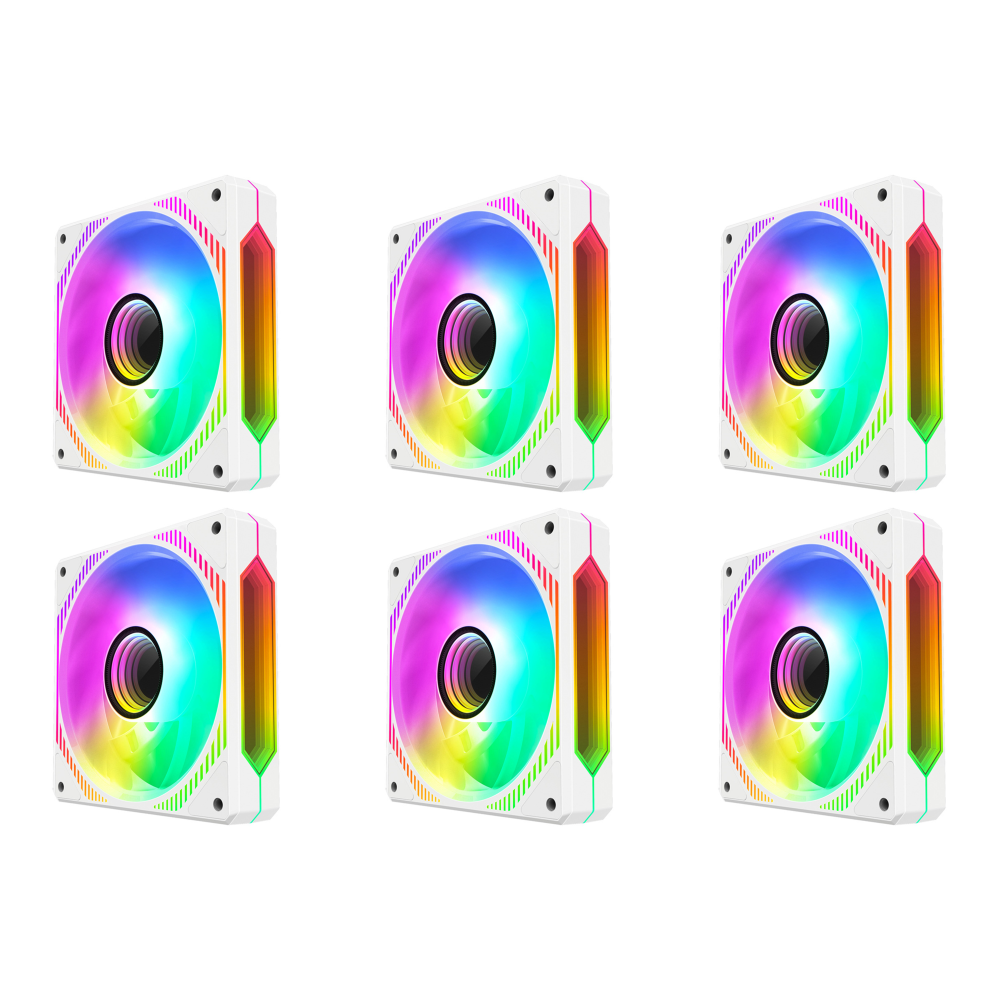 Magic Mirror PRO Lente cristal Infinity Mirror Chasis Ventilador 5V 3 pines ARGB+12V 4 pines PWM ...