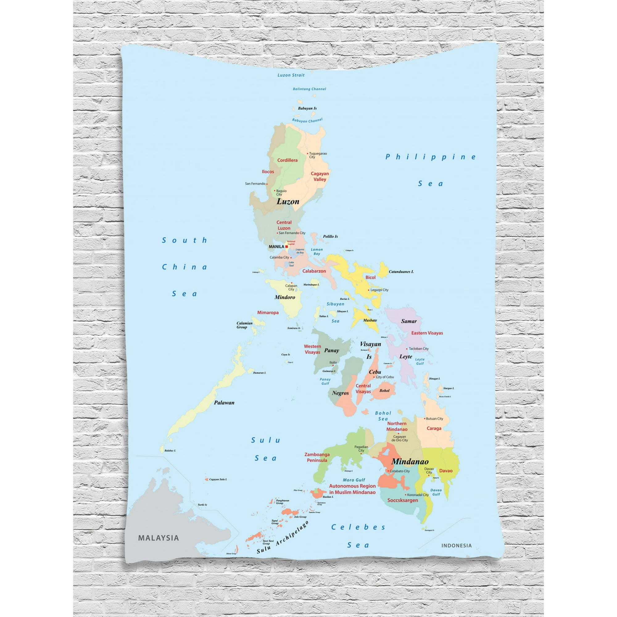 Philippines Political Map