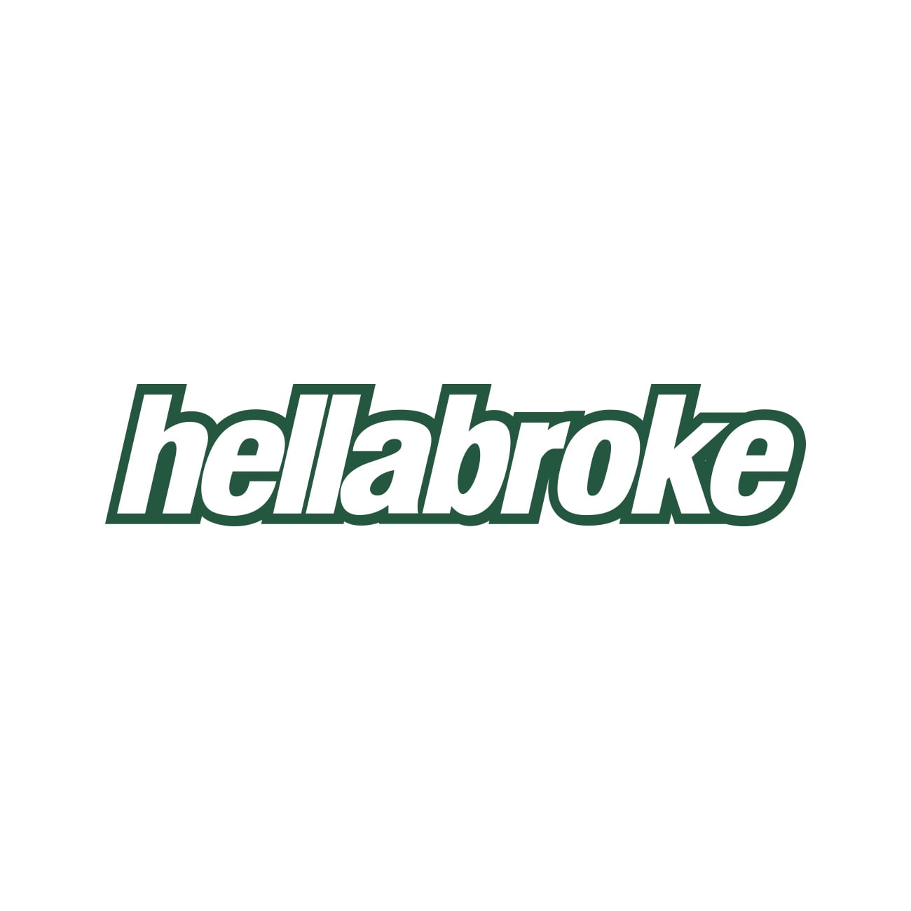 Hellabroke Sticker Decal Die Cut - Self Adhesive Vinyl - Weatherproof ...