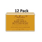 6 Pack - Shea Moisture Raw Shea Butter Face Bar Soap, 3.5 oz - Walmart.com