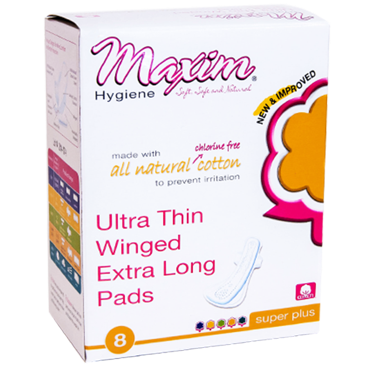 Maxim Hygiene Natural Cotton Pads, Regular, 10 Ct - Walmart.com