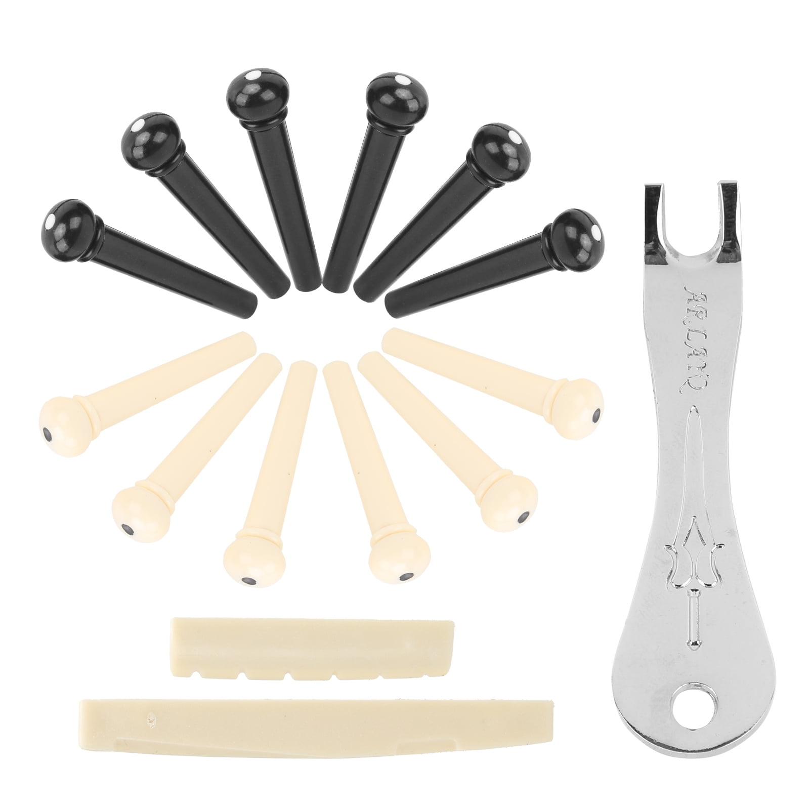 Click here for Rdeghly 12pcs Portable Acoustic Guitar Bridge Pin... prices