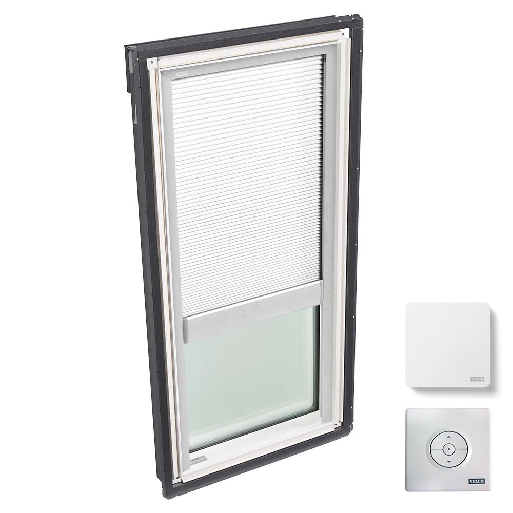 Velux Fs C04 2004Cs00 21 X 37-7/8" Laminated Lowe3 Fixed Deck Mount Skylight - White - Walmart.com