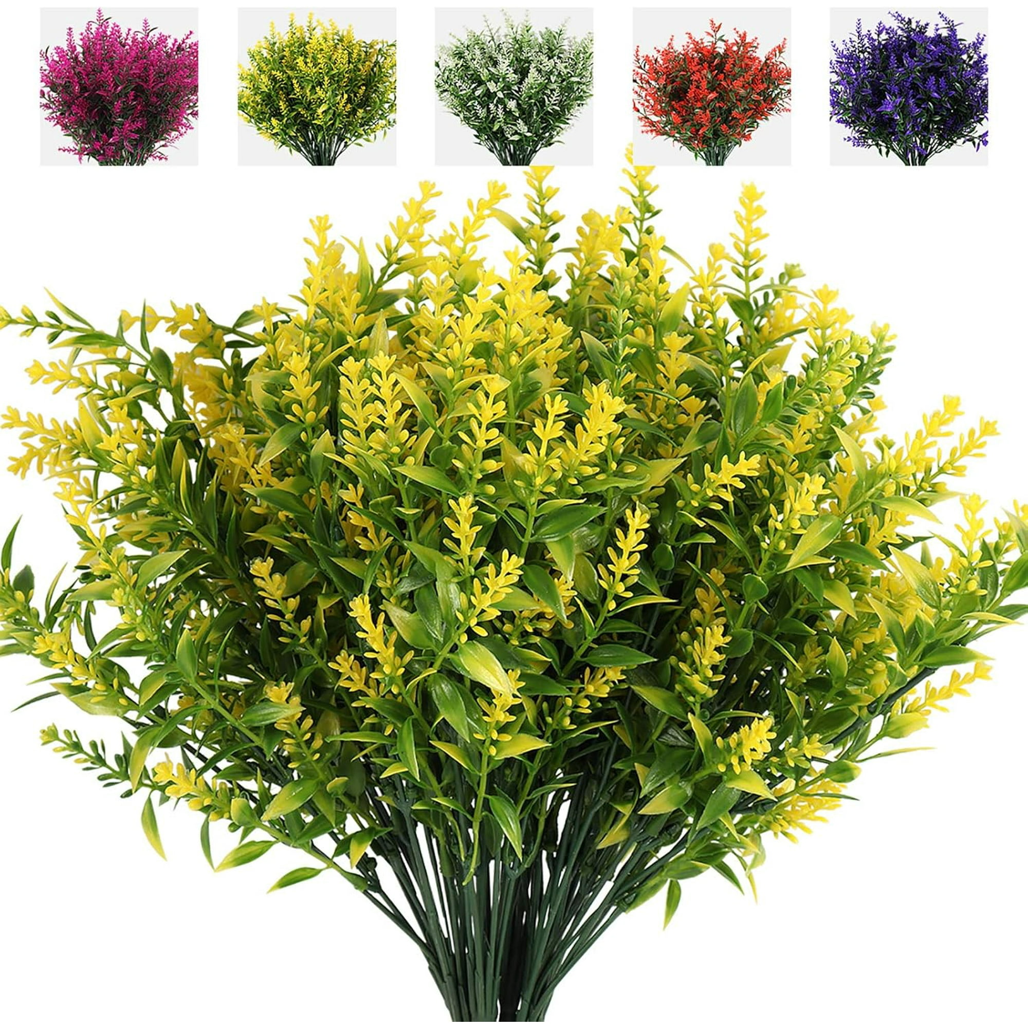 Click here for Lksixu 8 Bundles Artificial Lavender Flowers  Fake... prices
