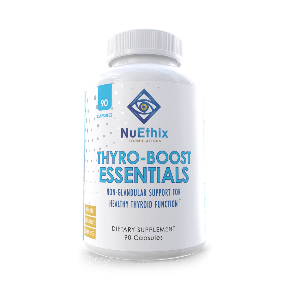 NuEthix Thyro-Boost Essentials, Non-Glandular Support with Optimal ...
