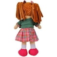 Linzy Plush 16" Hannah Baby Doll with Plaid Dress & Green Jacket ...