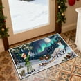 Dtchengua 3D Embroidered Holiday Doormat - 15.7x23.6 Inch Non-Slip ...