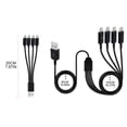 Universally USB charging Cable Multicharging Cable Power to 4 Devices ...