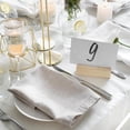 15Pcs 3.9x1.4 Inches Wood Table Number Stands, Wood Place Card Holders ...