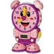 The Learning Journey Telly The Teaching Time Clock, Pink Color Design ...