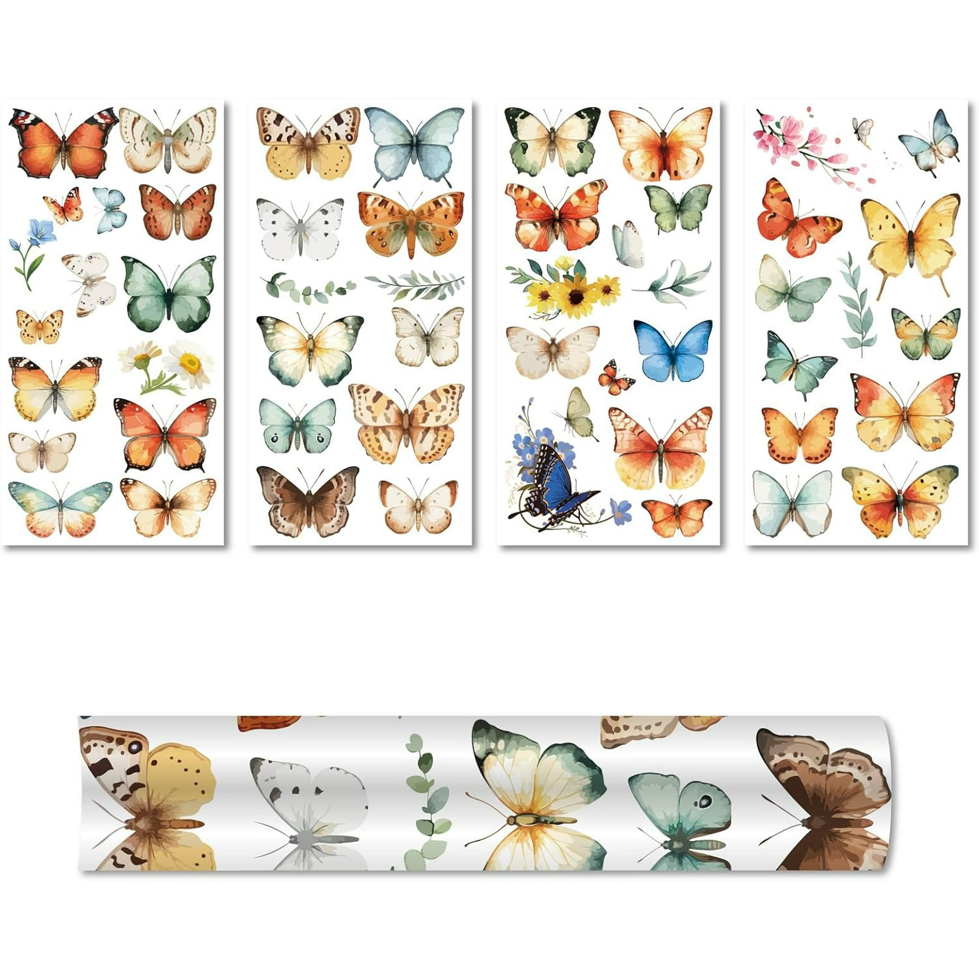 Click here for Nobrand 4 Sheets Butterfly Rub On Transfers For Fu... prices