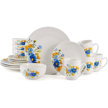 Studio Nova Porcelain Alexis 18-Piece Dinnerware Set - Walmart.com