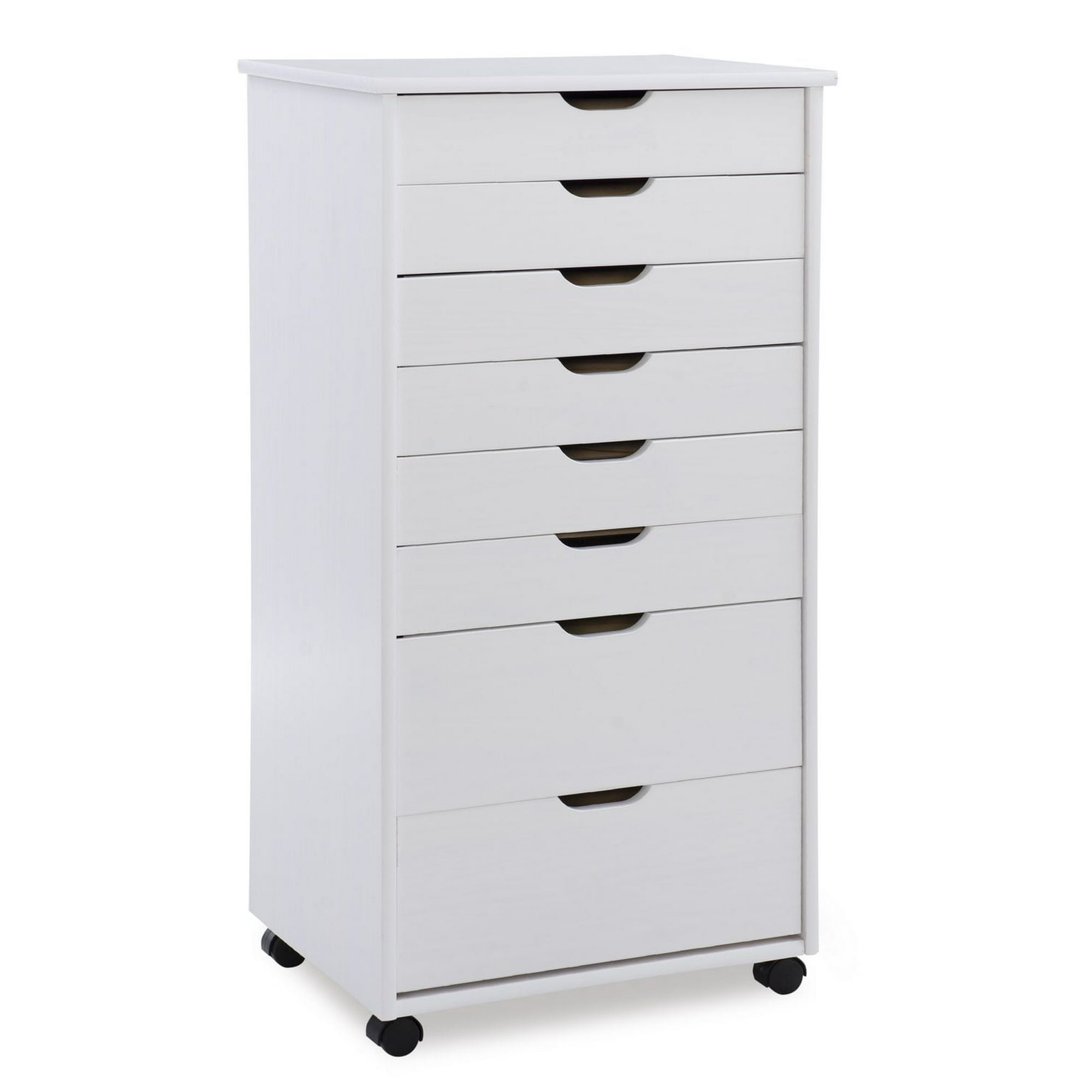 Click here for Linon Craydon Eight-Drawer Rolling Storage Cart  W... prices