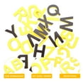 Letter Refrigerator Magnet 26 Pcs Decor Alphabet Fridge Emblems Magnets ...