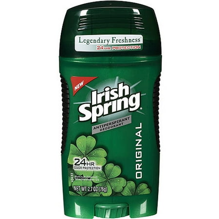 Irish Spring Antiperspirant Deodorant, 2.7 oz - Walmart.com