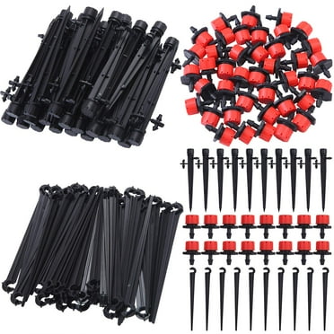 Masteelf 50pcs Drip Hold Stakes For Drip Tubing Irrigation Greenhouse ...