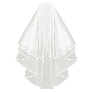 Black Lace Wedding Veil for Women, Bridal Cosplay, Haunted Mansion ...