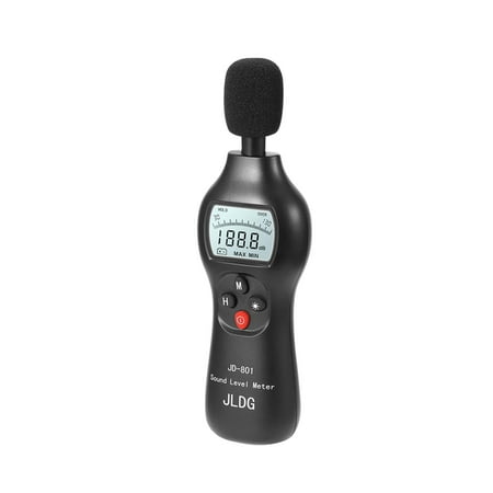 Factory Digital Decibel Meter LCD Display Office Sound Level Reader ...