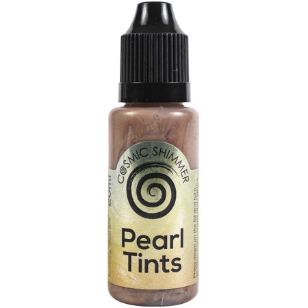 Creative Expressions Cosmic Shimmer Pearl Tints 20ml-Burnt Caramel ...