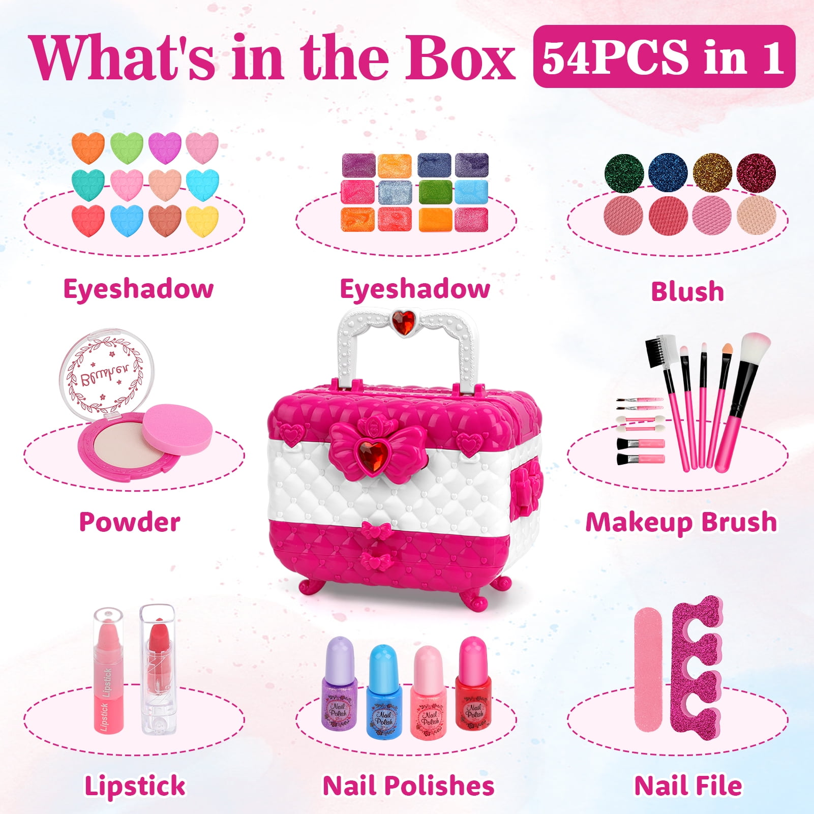 Sendida Toys for Kids Washable Makeup Kit Princess Philippines | Ubuy