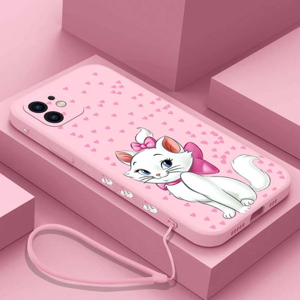 Disney-funda de teléfono con correa de mano para Xiaomi, carcasa con ...