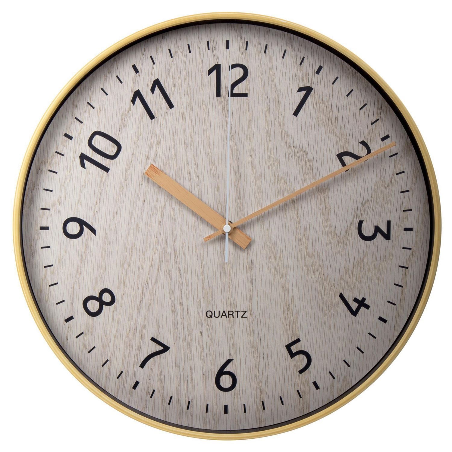 Click here for Truu Design Classic Woodgrain Round Wall Clock prices