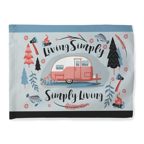 ThisWear RV Camping Flag Living Simply Simply Living RV Yard Flag ...