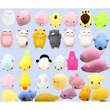 Squishy Squeeze Mochi Cat Anti Stress Animals Set | Walmart Canada