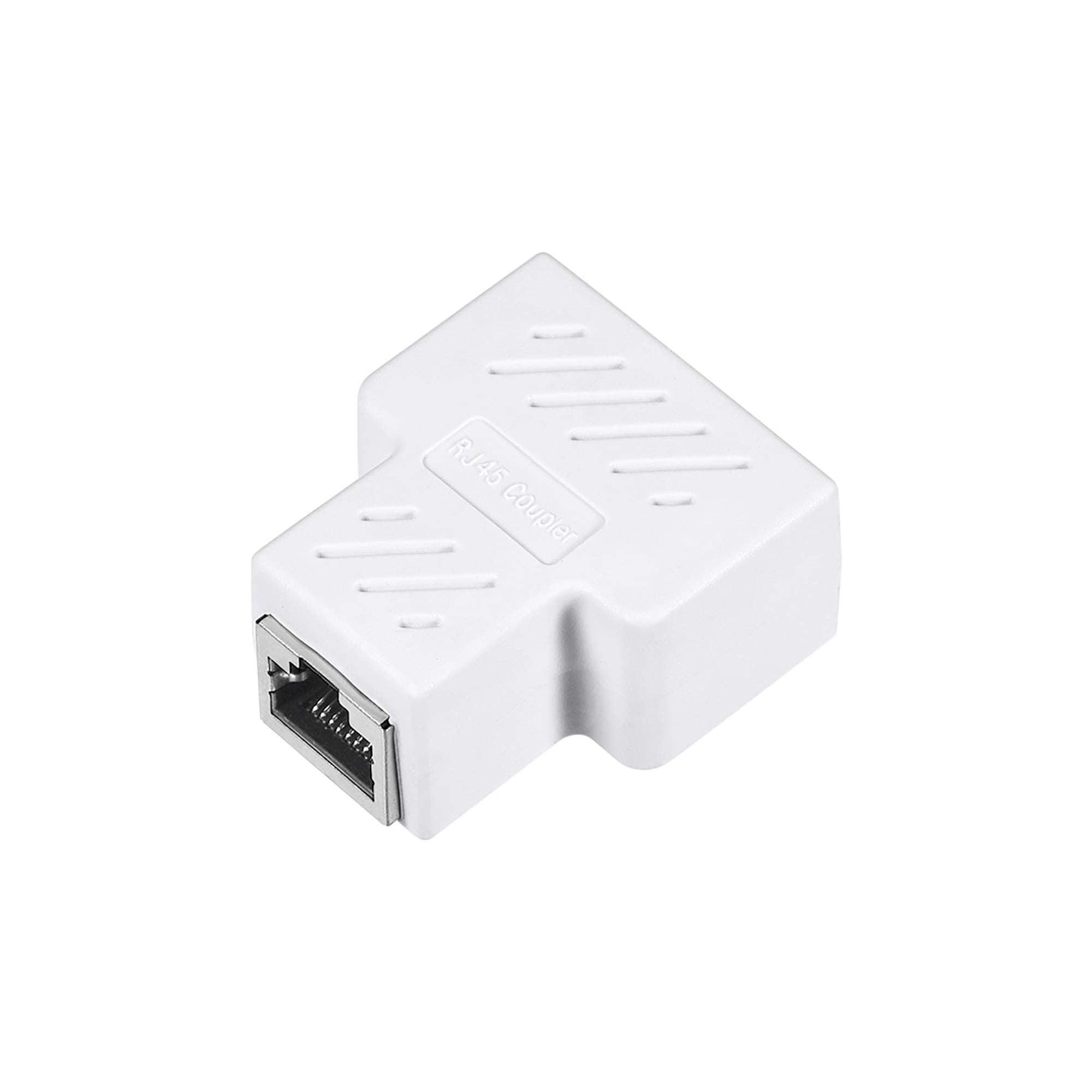 Rj45 Splitter Coupler Inline Connector 1 To 2 Splitter Cat7 Cat6 Cat5e