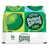 Poland Spring Sparkling Water, Zesty Lime, Free Carbonated Flavored ...