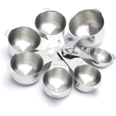 Winco 4-Piece Stainless Steel Deluxe Measuring Spoon Set - Walmart.com
