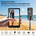 Vlog Selfie Screen for with Touch Screen, Reverse Control & Speaker, 4K ...