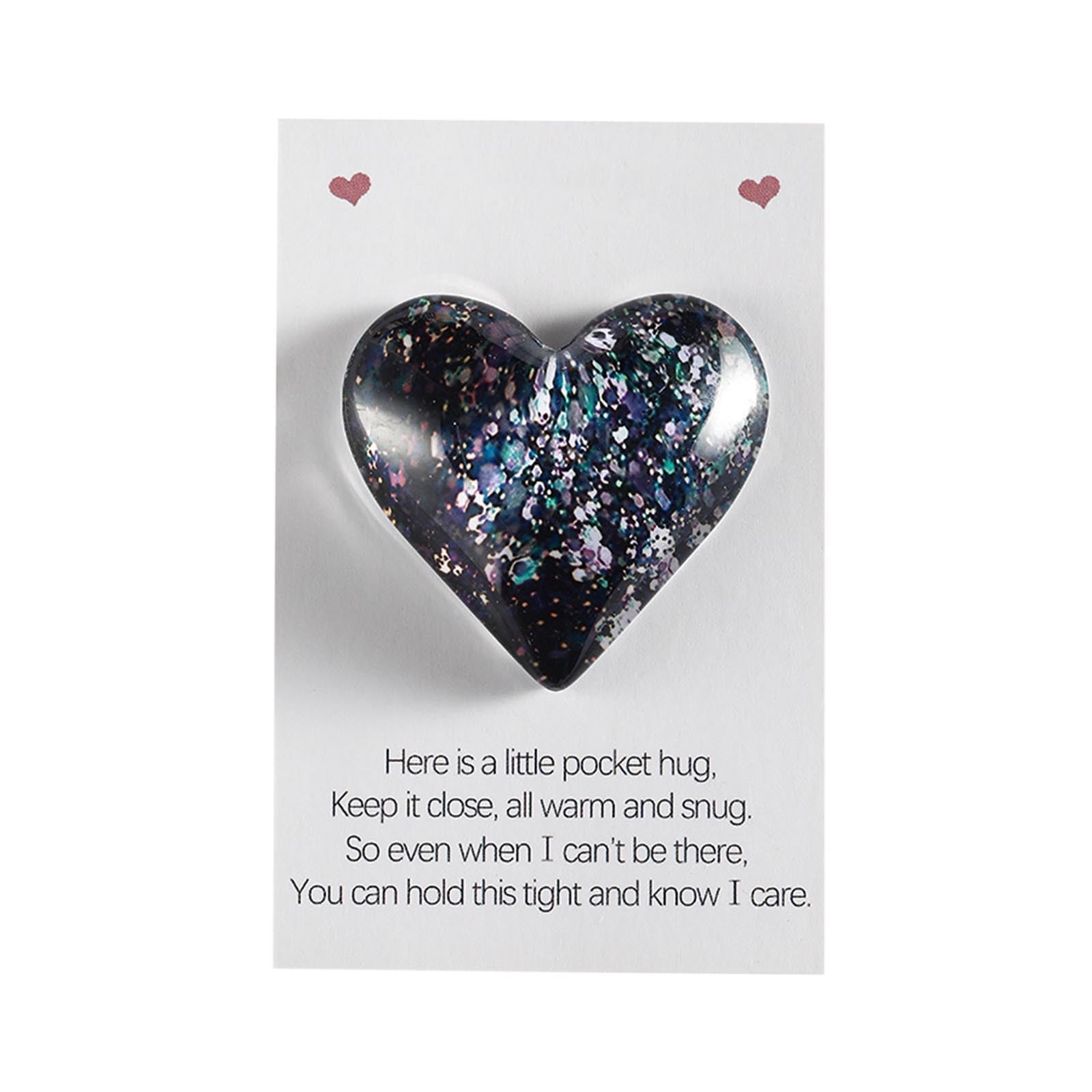 Click here for Rkstn Valentines Day Pocket Hug Card - Black prices