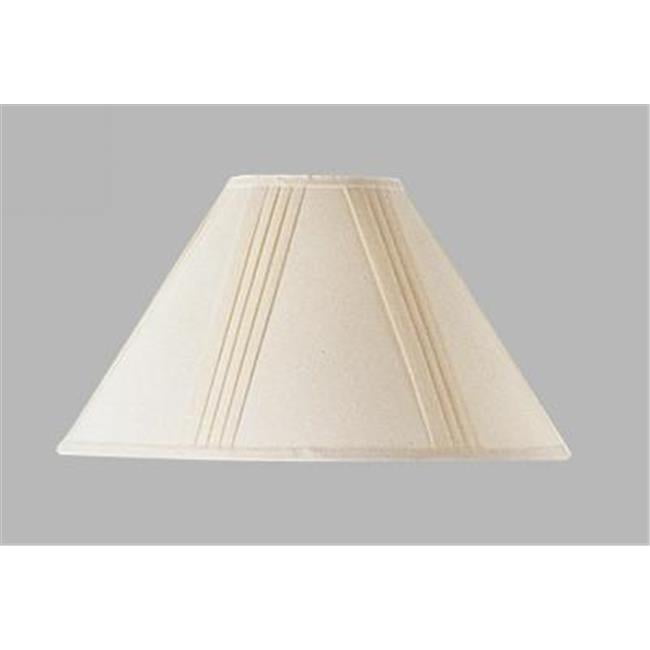 Side Pleated Linen Lamp Shade - Off White - Walmart.com - Walmart.com
