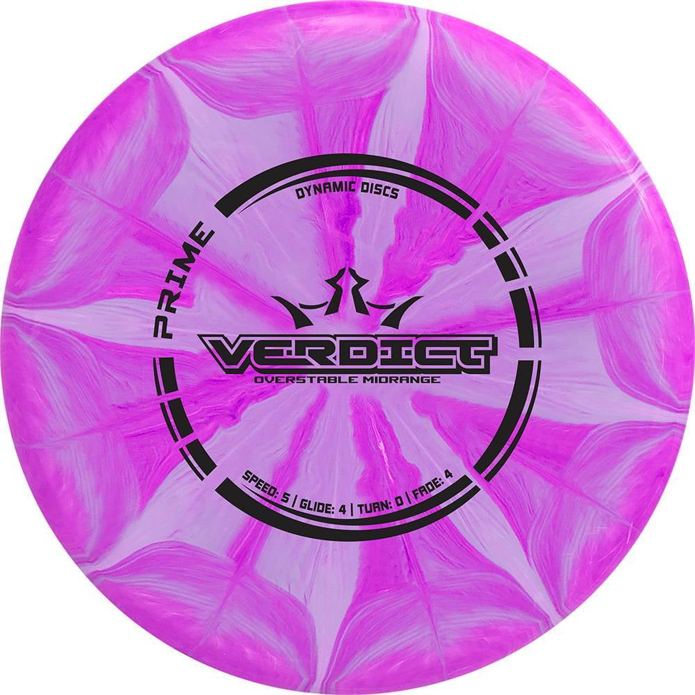 Dynamic Discs Prime Burst Verdict Midrange Golf Disc [Colors may vary ...