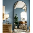Arched Full Length Mirror 21"x64", Full Body Mirror with Stand for ...