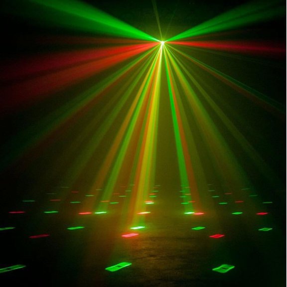 American DJ Micro Galaxian II Green And Red Laser Lighting Effect w/ IR ...