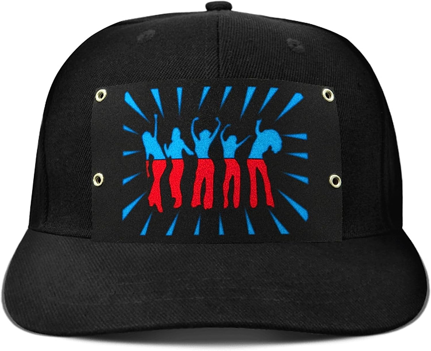 LINLIN Baseball Cap, LED Hat Rave Light Up Sound Activated Baseball Cap ...