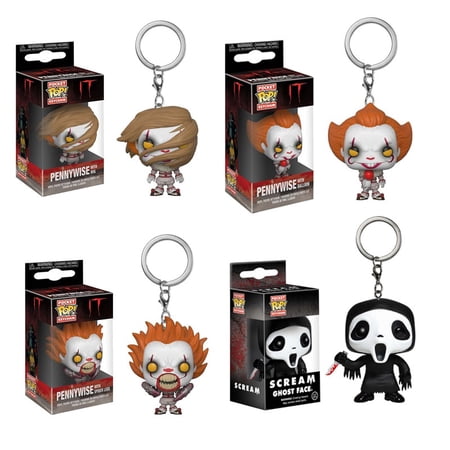 Gprince Funko Pop Pocket Keychain: Horror It - Pennywise with Balloon ...
