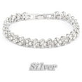 Fashion-925-Sterling-Silver-Crystal-Diamond-Bracelets-Gifts-Roman-Style ...