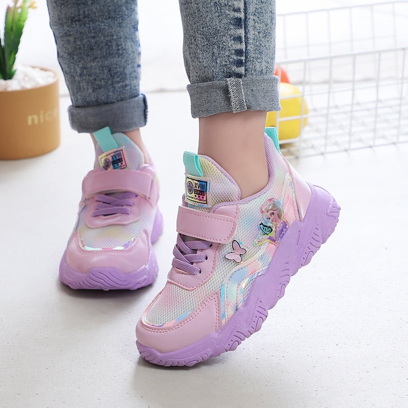 Click here for Rwjdxd Disney Girls‘ Mesh Sports Shoes Sneakers Br... prices