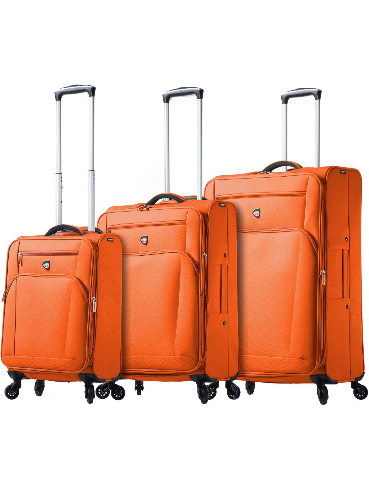 Mia Toro ITALY Aria 3-Piece Softside Spinner Luggage Set - Walmart.com