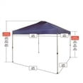 Crown Shade 9.1 x 10 x 10 ft. One Touch Polyester Canopy - Walmart.com