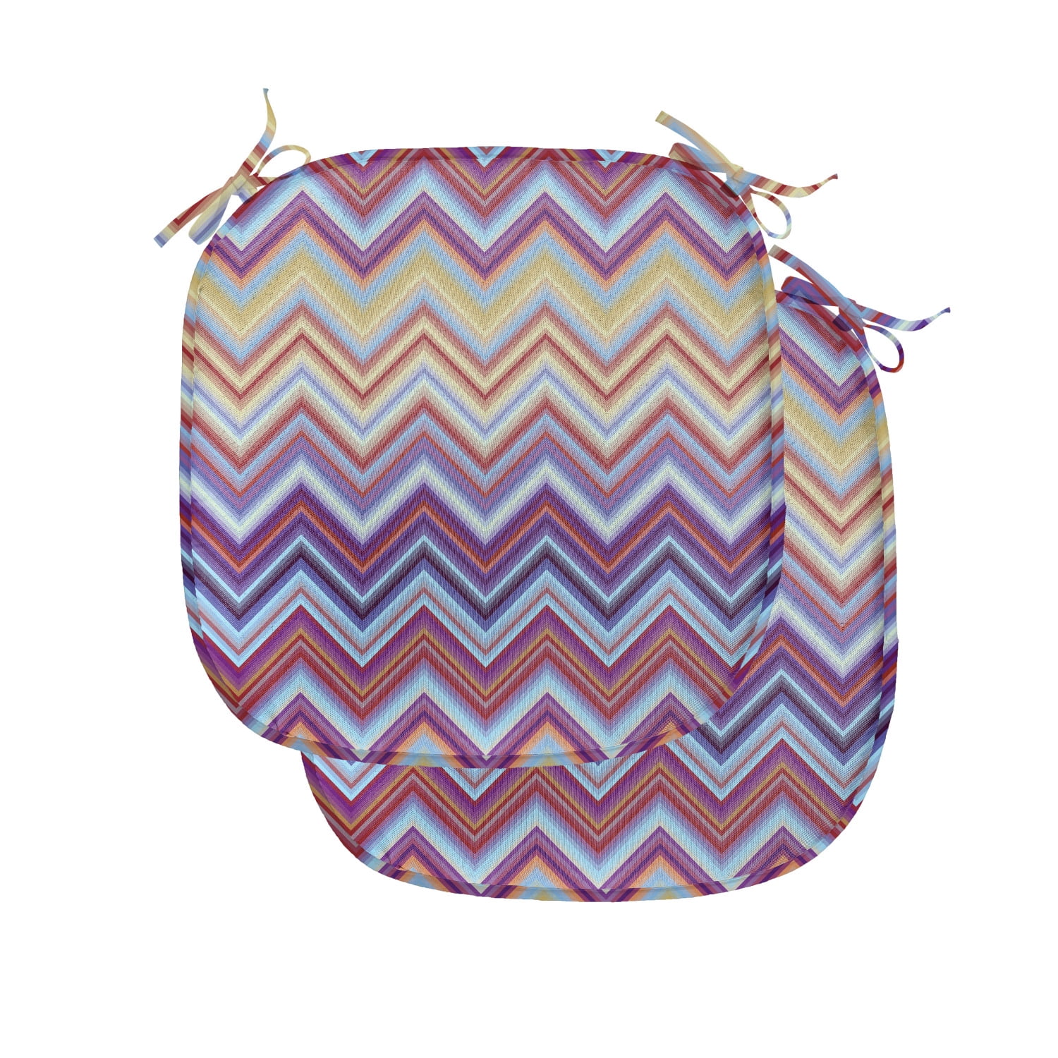 Chevron Chair Seating Cushion Set of 2, Chevron from Small Strikes ...