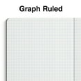 Staples Composition Notebook 7.5" x 9.75" Graph Ruled 80 Sheets Blue ...