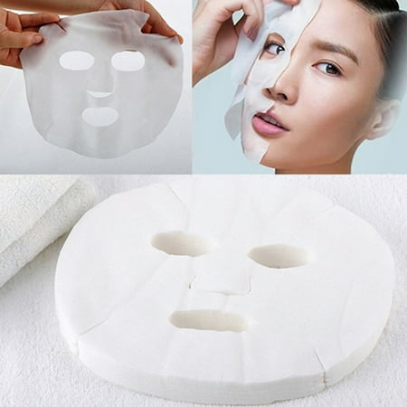 Archer 50 Sheets Women White Enlarged Face Facial Care Cover Sheet ...