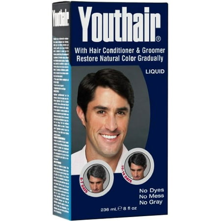 YOUTHAIR Liquid for Men with Hair Conditioner & Groomer Restore Natural ...
